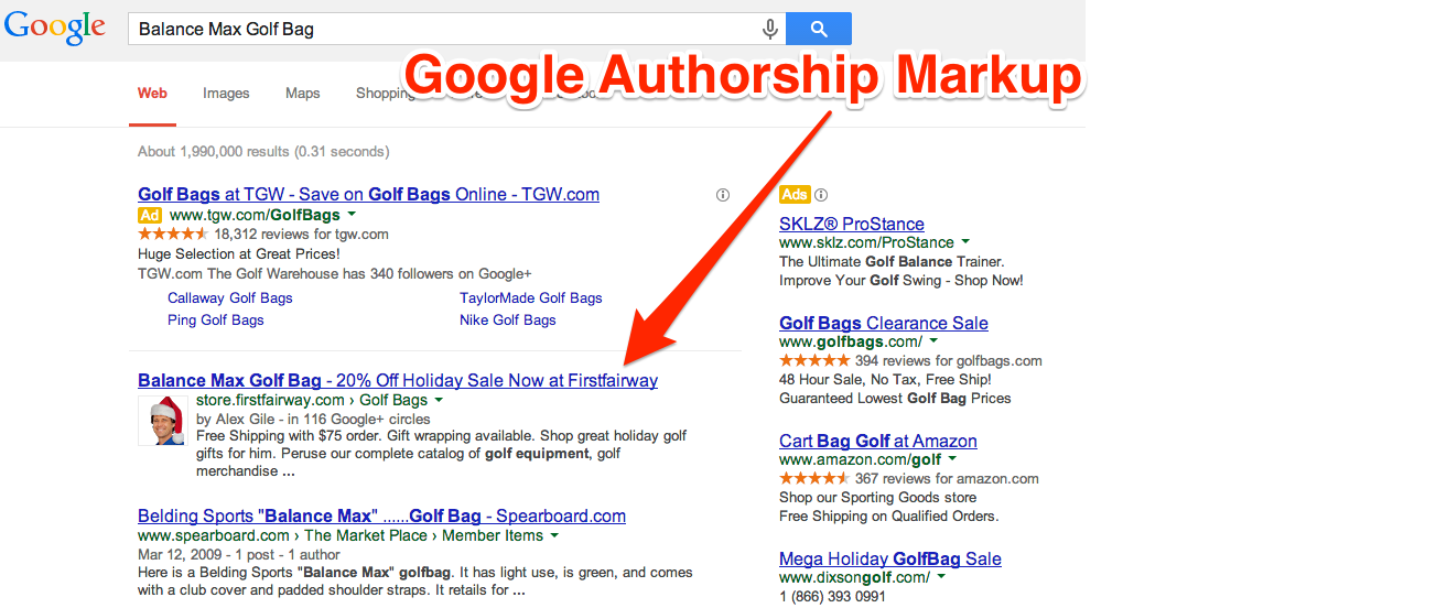 Add Google+ Authorship to Your Product Pages